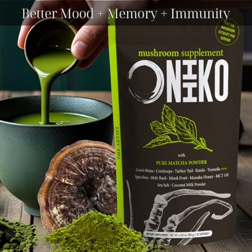 Mushroom latte for mental clarity