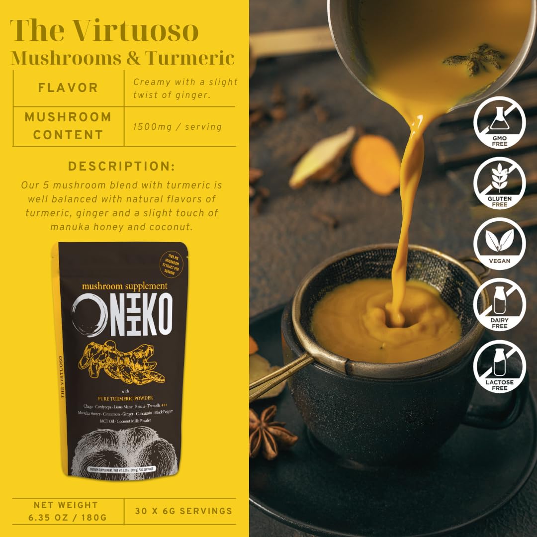 mushroom latte mix for daily health