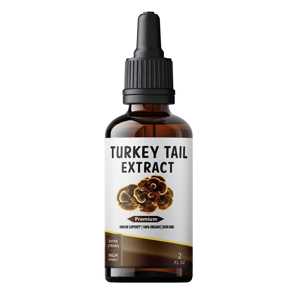 Mushroom liquid drops for energy boost