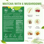 mushroom matcha for energy boost