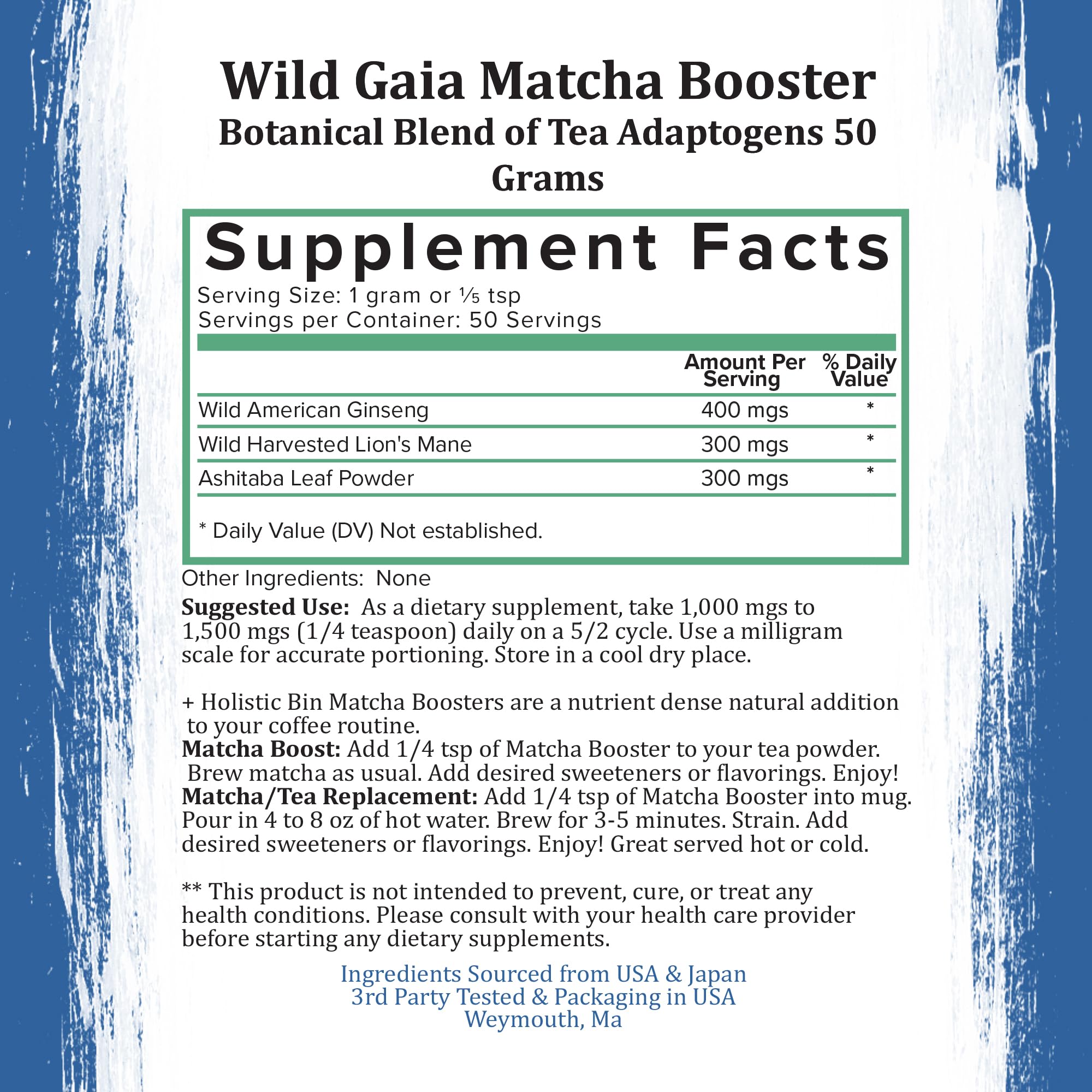 Mushroom matcha for mental clarity