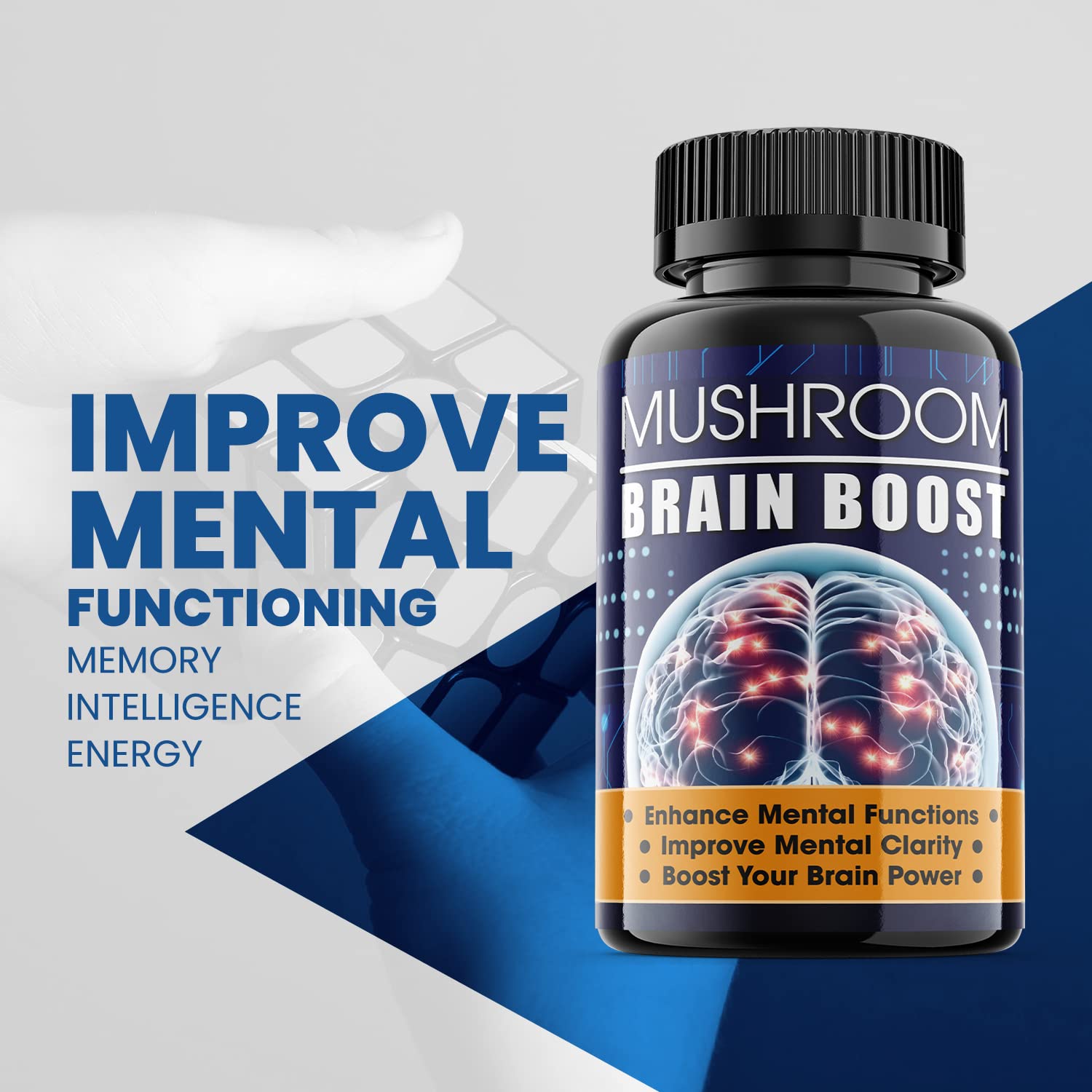 mushroom pills for daily focus