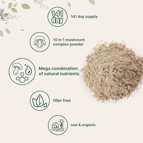 mushroom powder for coffee enhancement