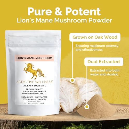 mushroom powder for cognitive support