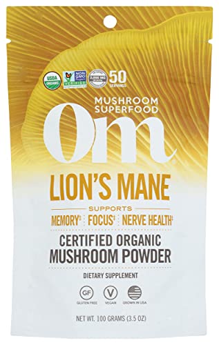 Mushroom powder for cognitive support