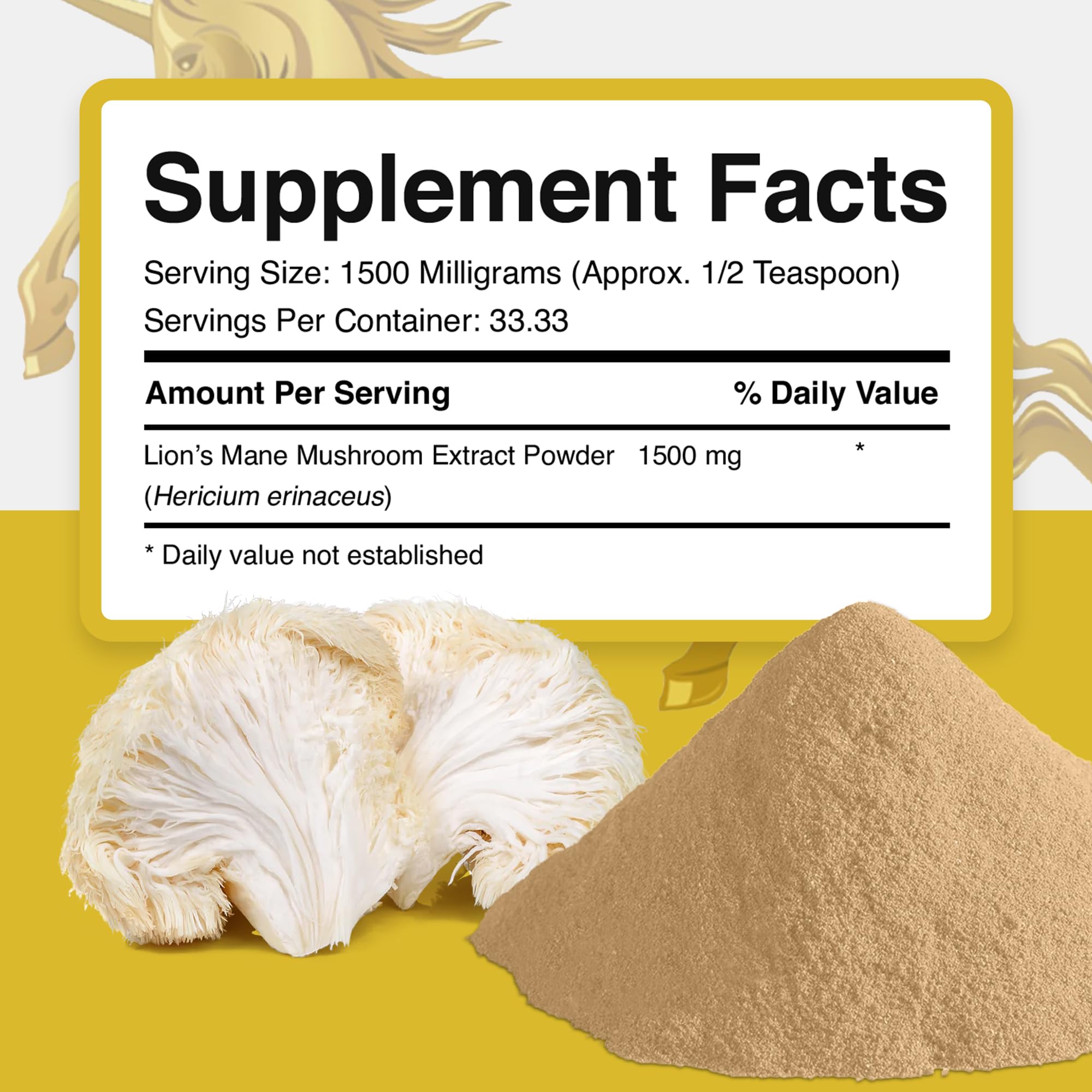 mushroom powder for daily energy