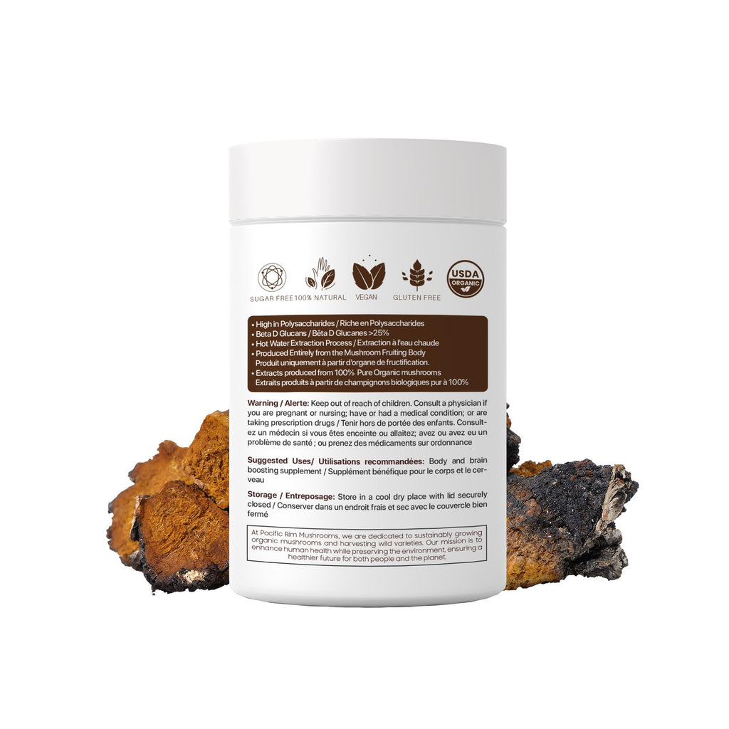Mushroom powder for daily nutrition