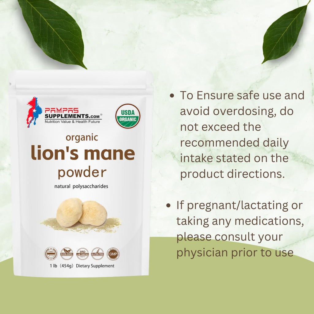 Mushroom powder for daily wellness