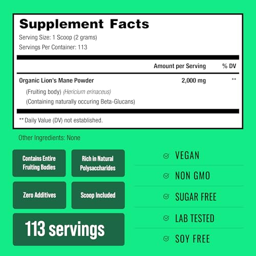 mushroom powder for daily wellness