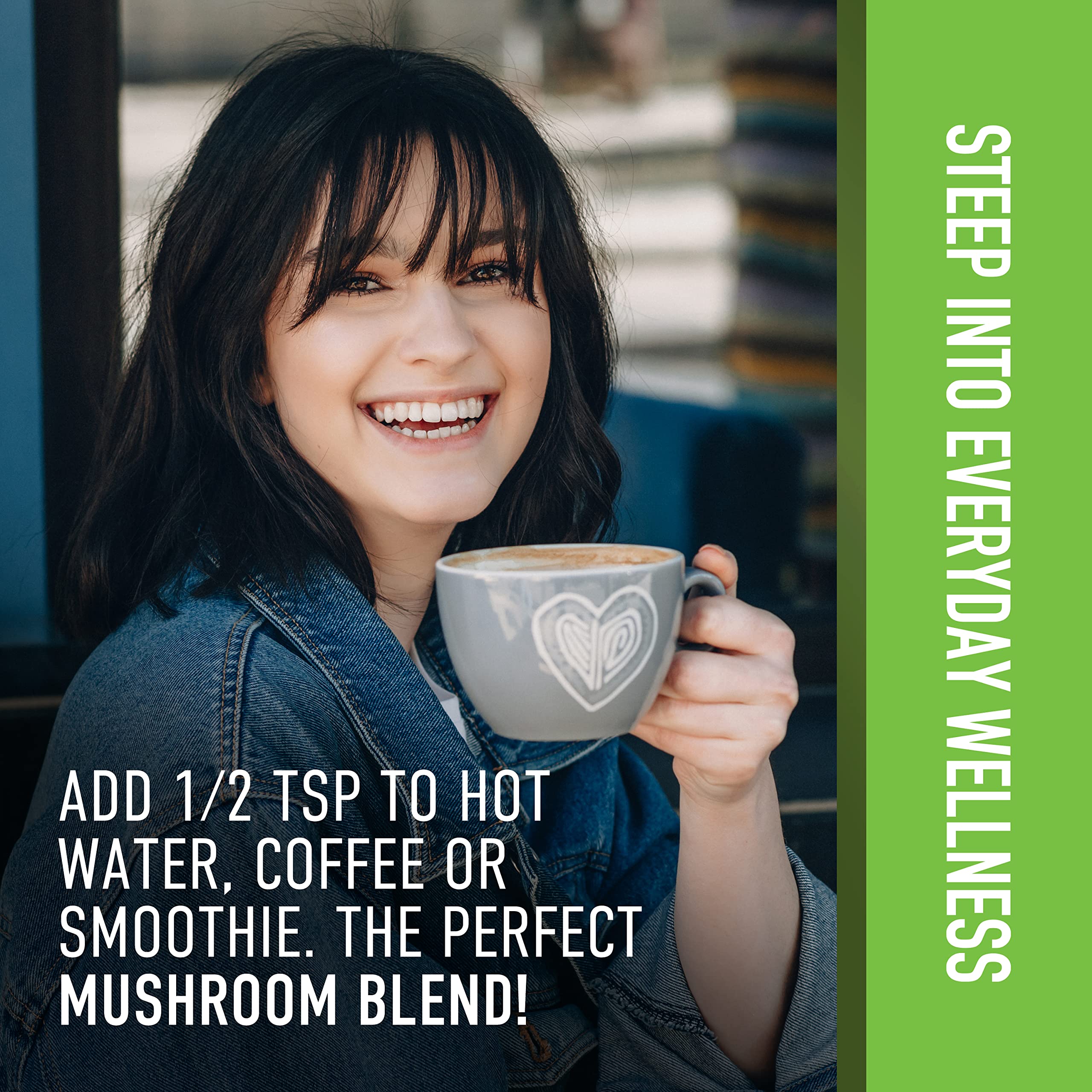 mushroom powder for daily wellness