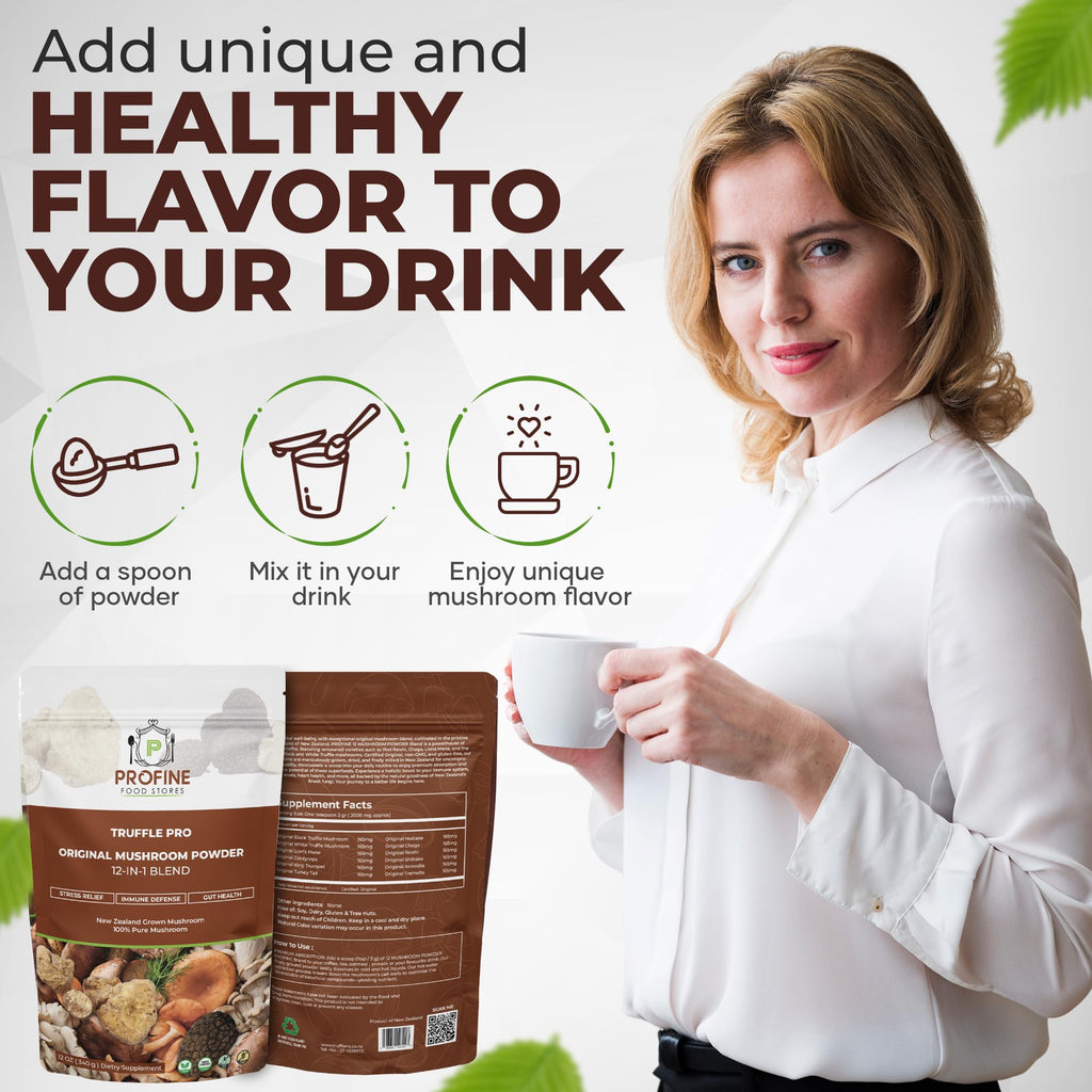 mushroom powder for daily wellness