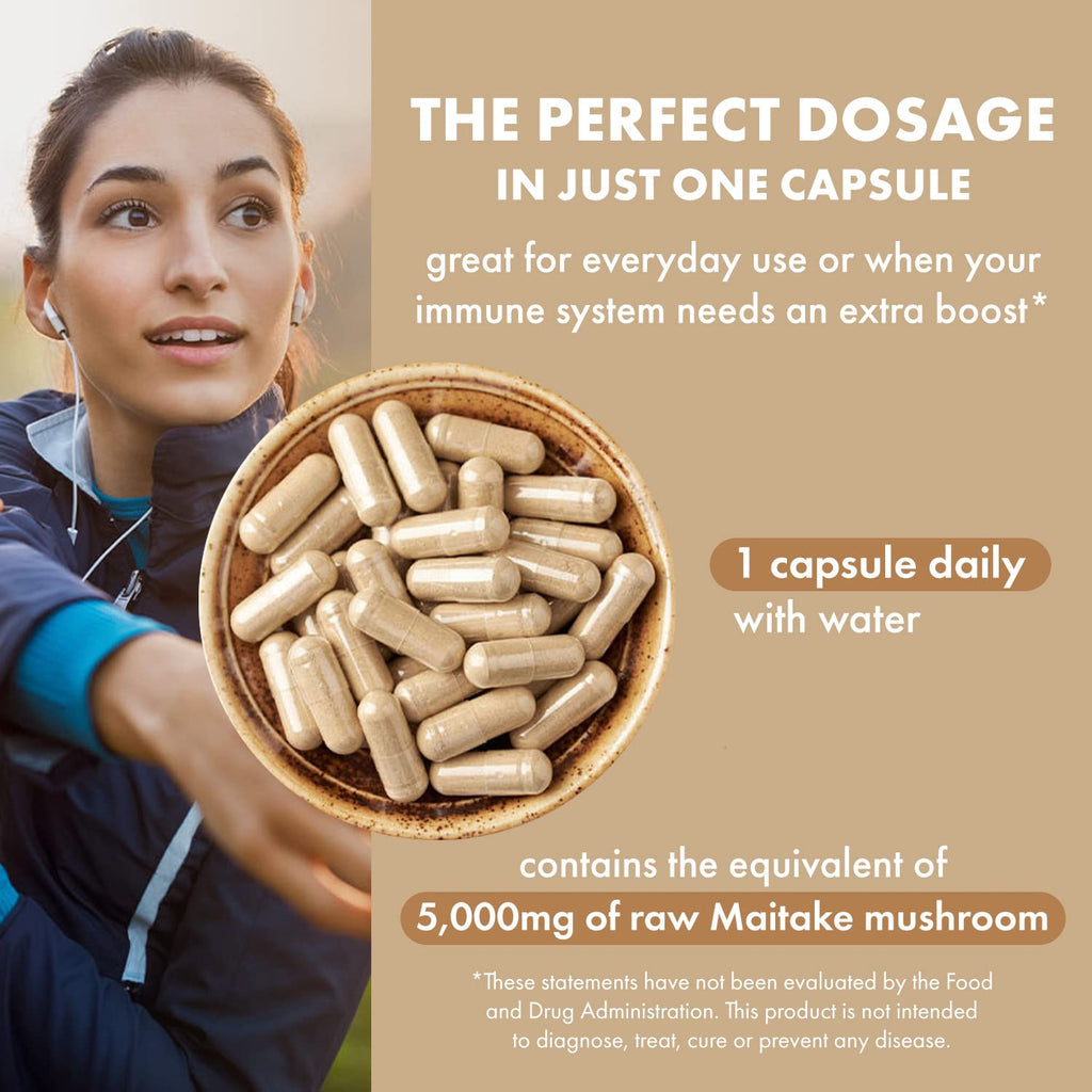 Mushroom powder for energy enhancement