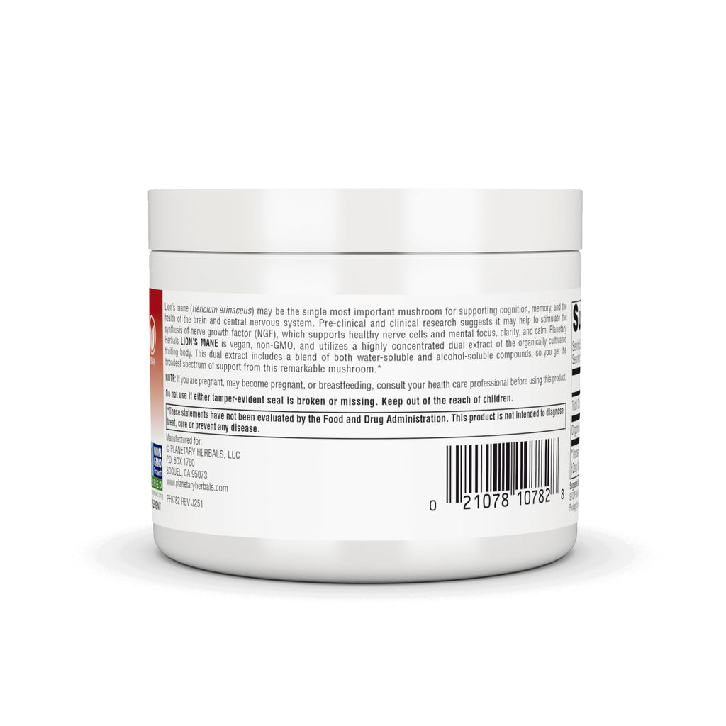 Mushroom powder for enhanced concentration