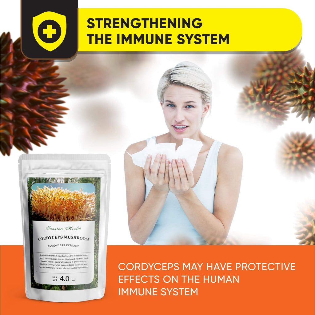 Mushroom powder for enhanced focus