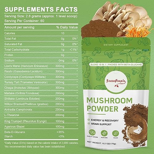 mushroom powder for enhanced nutrition