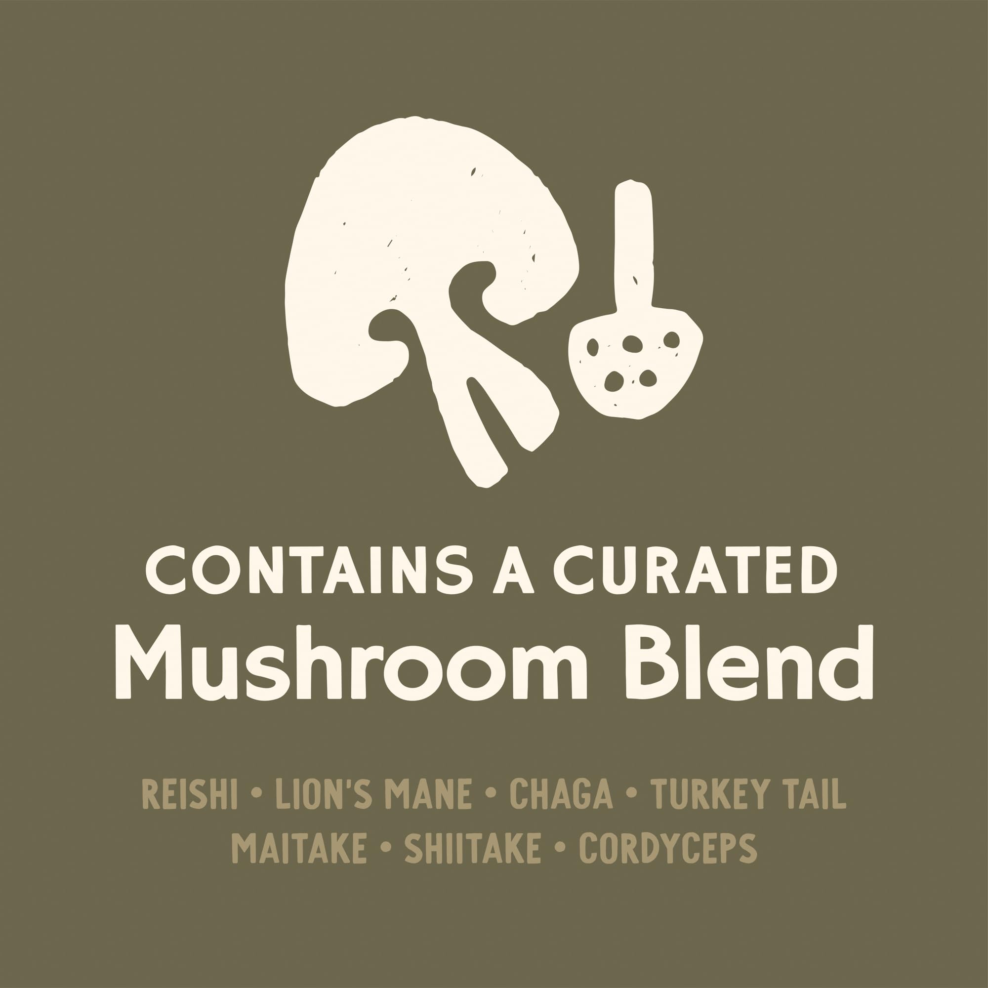 Mushroom powder for furry friends