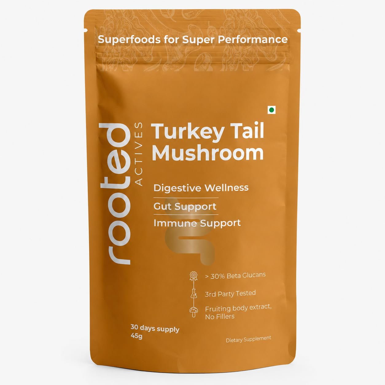 mushroom powder for gut health
