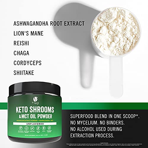 Mushroom powder for healthy living