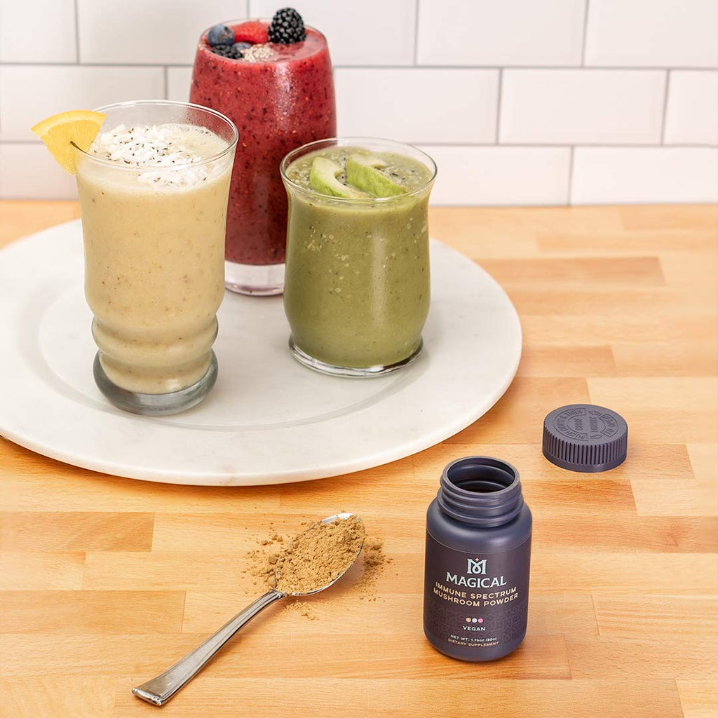 mushroom powder for immune support