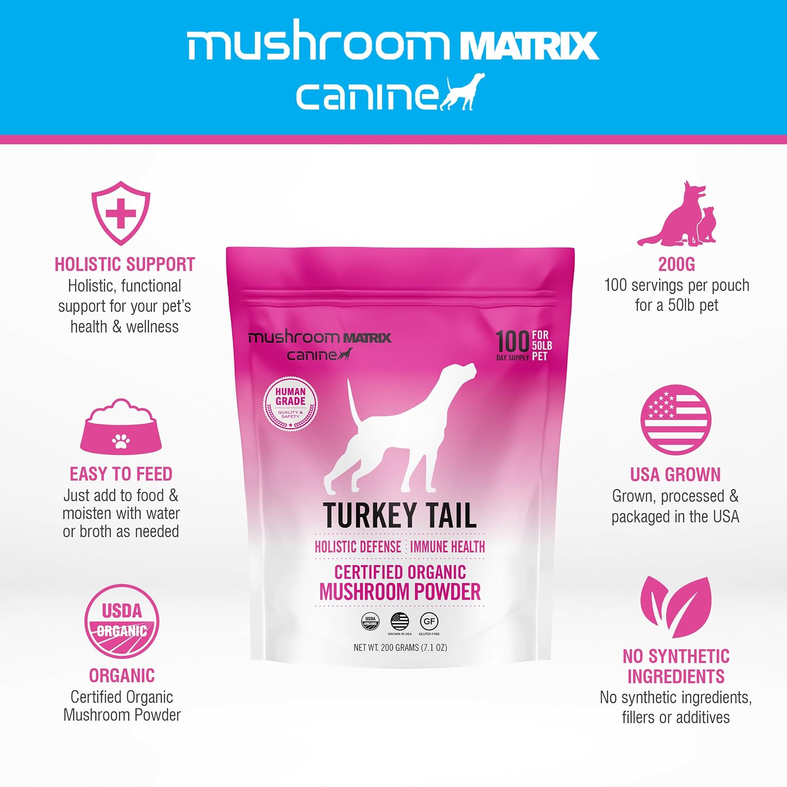 mushroom powder for immune support