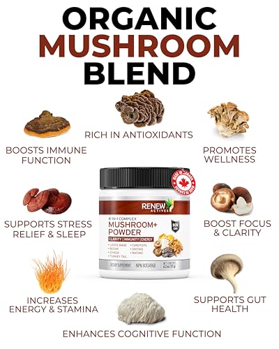 mushroom powder for immune support