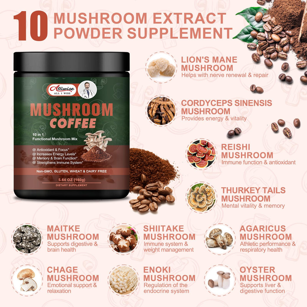 mushroom powder for immune support