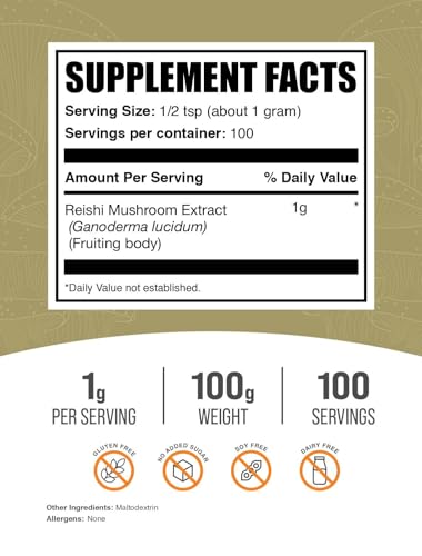 Mushroom powder for immune support