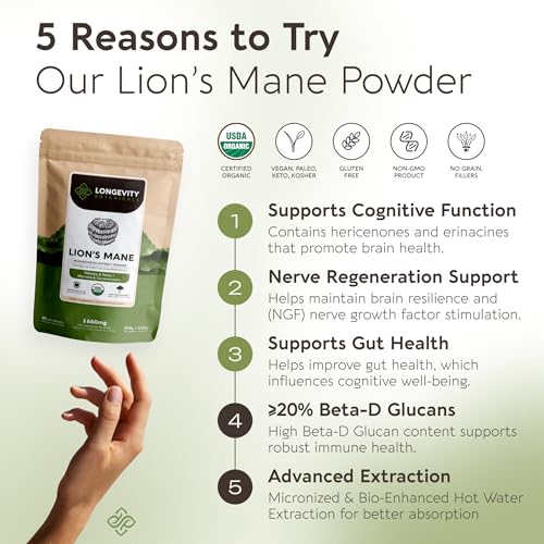 mushroom powder for mental clarity