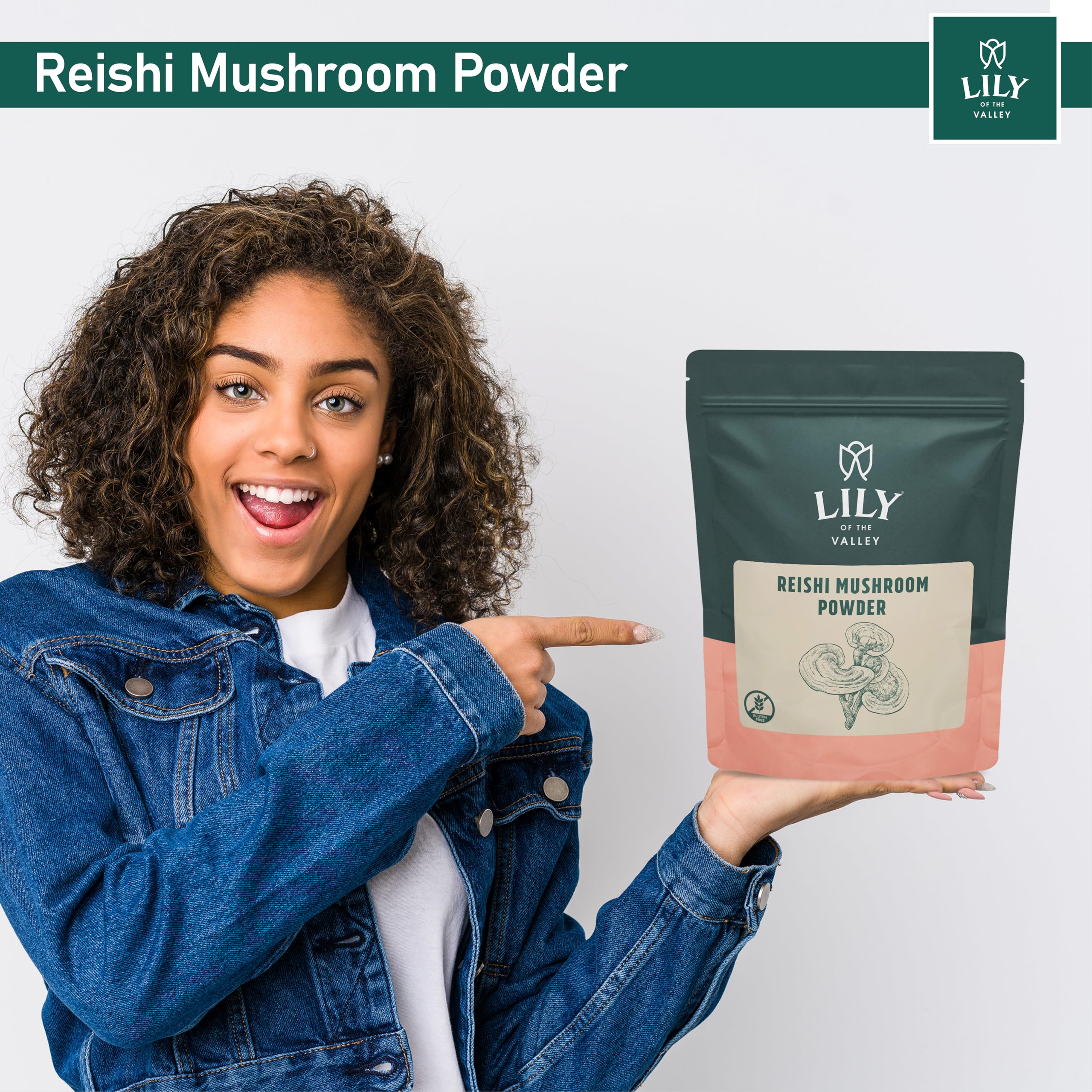 Mushroom powder for natural immune support