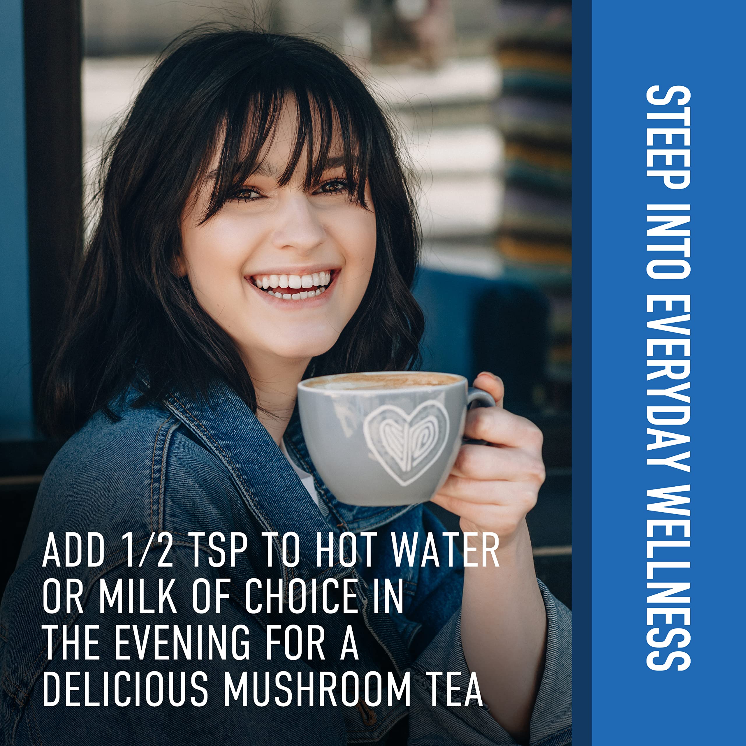 mushroom powder for relaxation and calm
