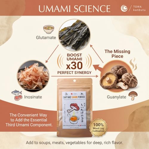 Mushroom powder for savory dishes