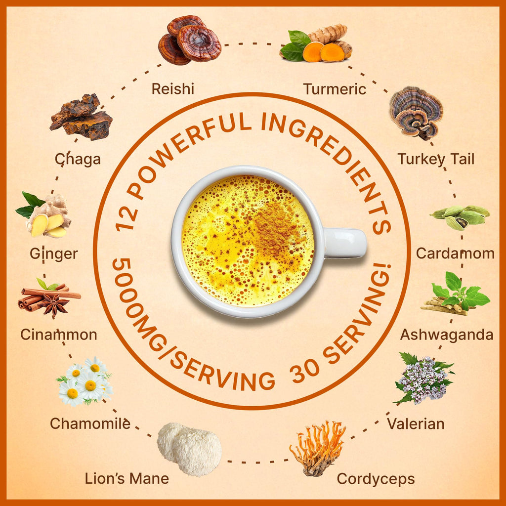 mushroom powder for sleep support