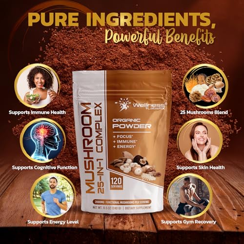 mushroom powder for smoothies and shakes