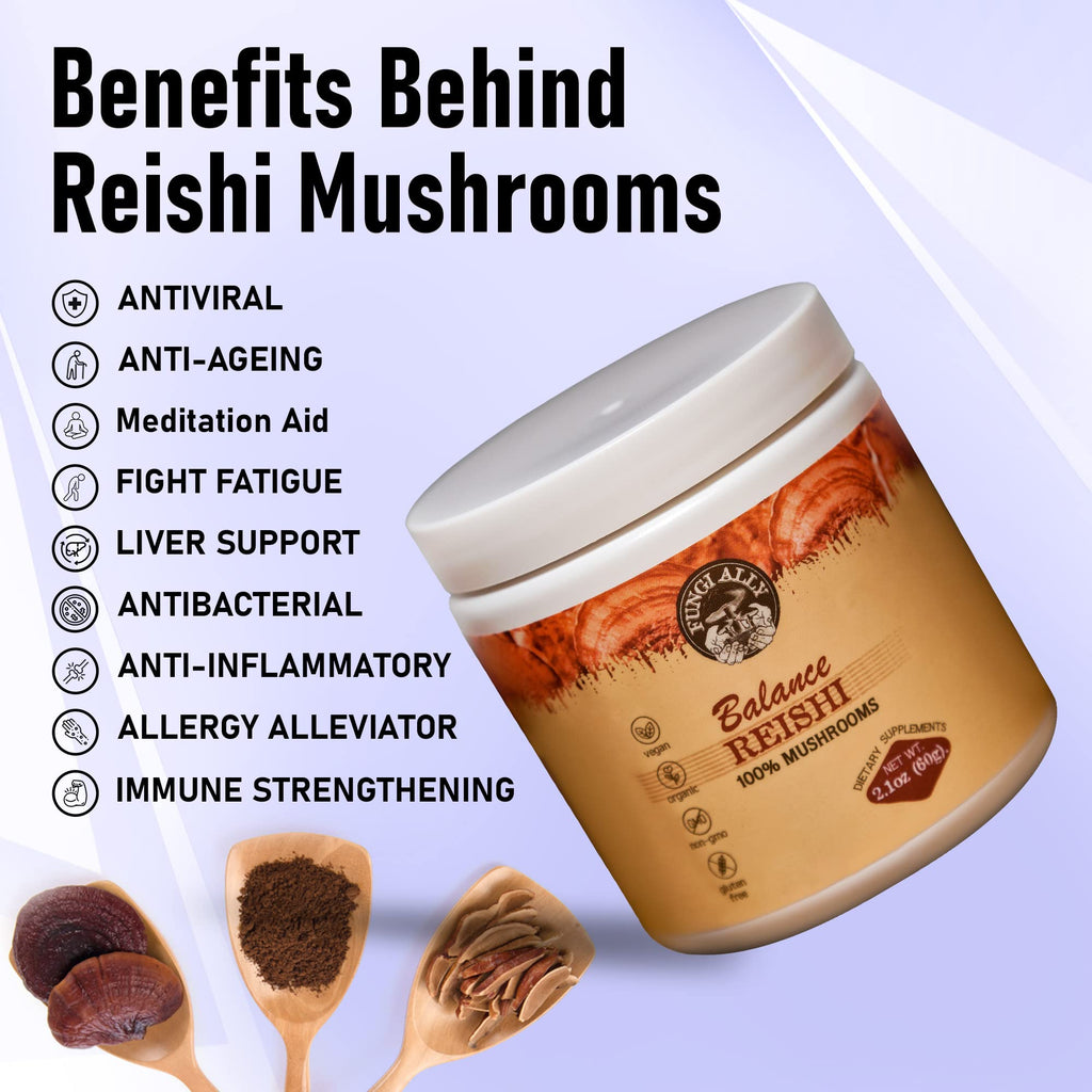 mushroom powder for stress relief