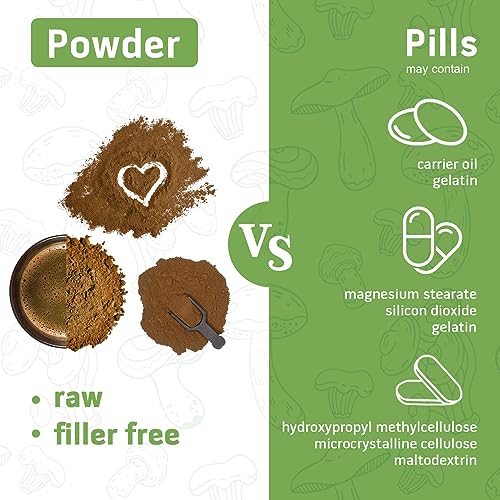 mushroom powder for vegan dishes