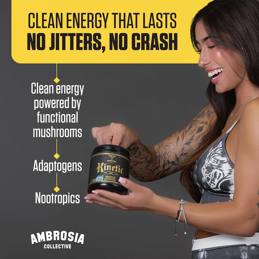 mushroom pre-workout for improved endurance