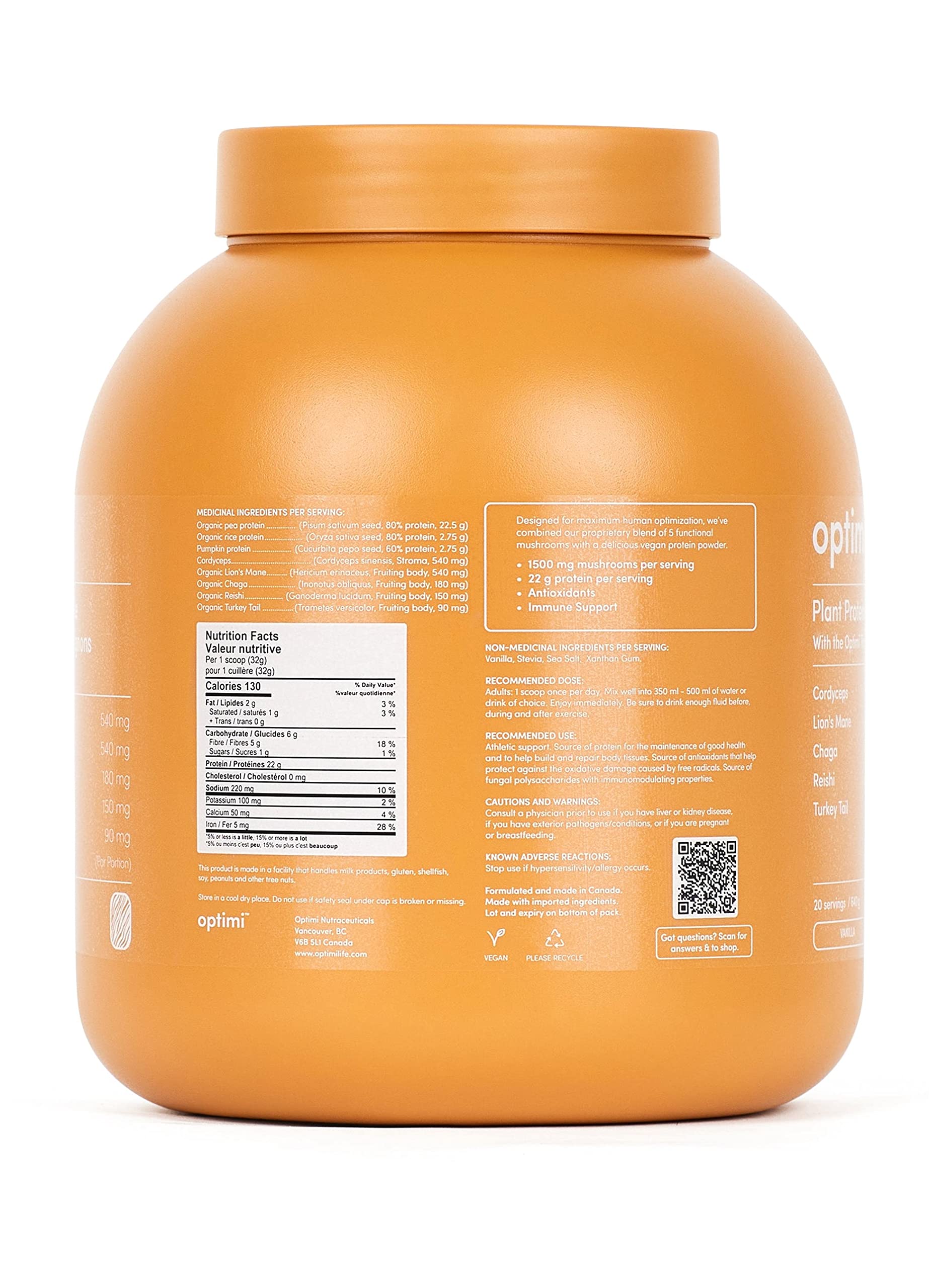 mushroom protein for muscle recovery