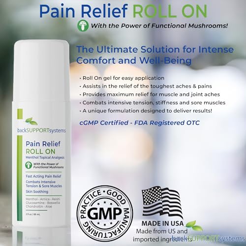Mushroom roll-on for everyday aches