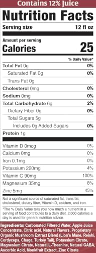 mushroom seltzer for everyday health