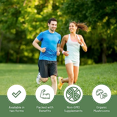 mushroom supplement for active lifestyle