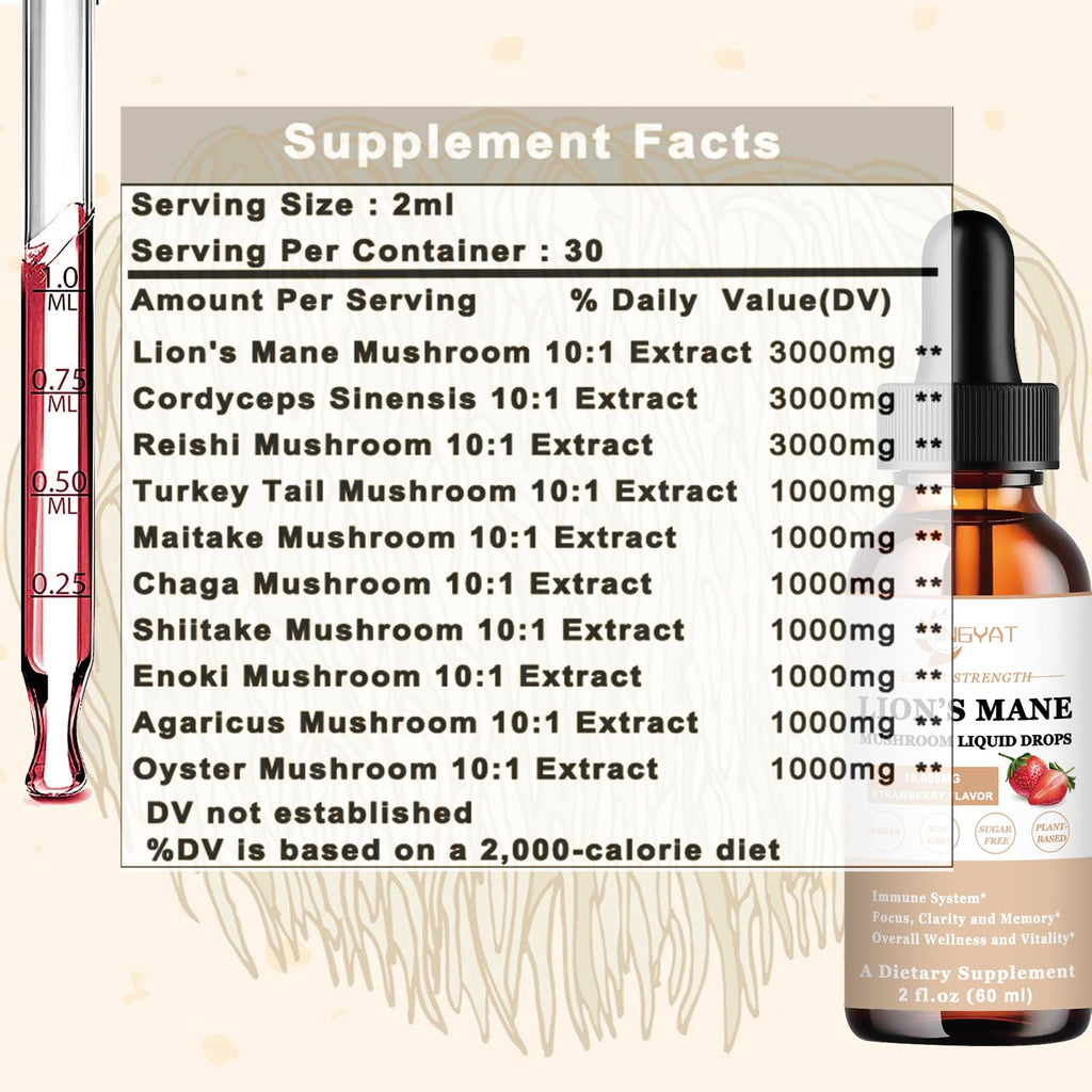 mushroom supplement for active lifestyle