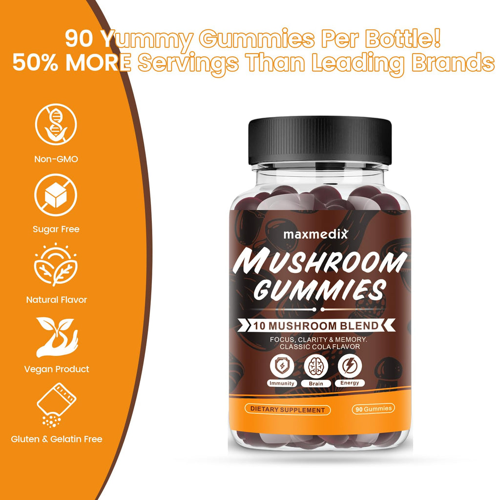 mushroom supplement for active lifestyles