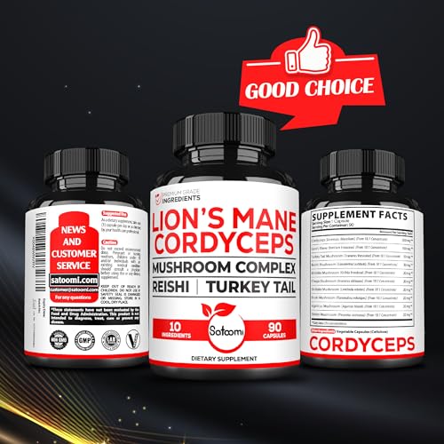 Mushroom supplement for active lifestyles