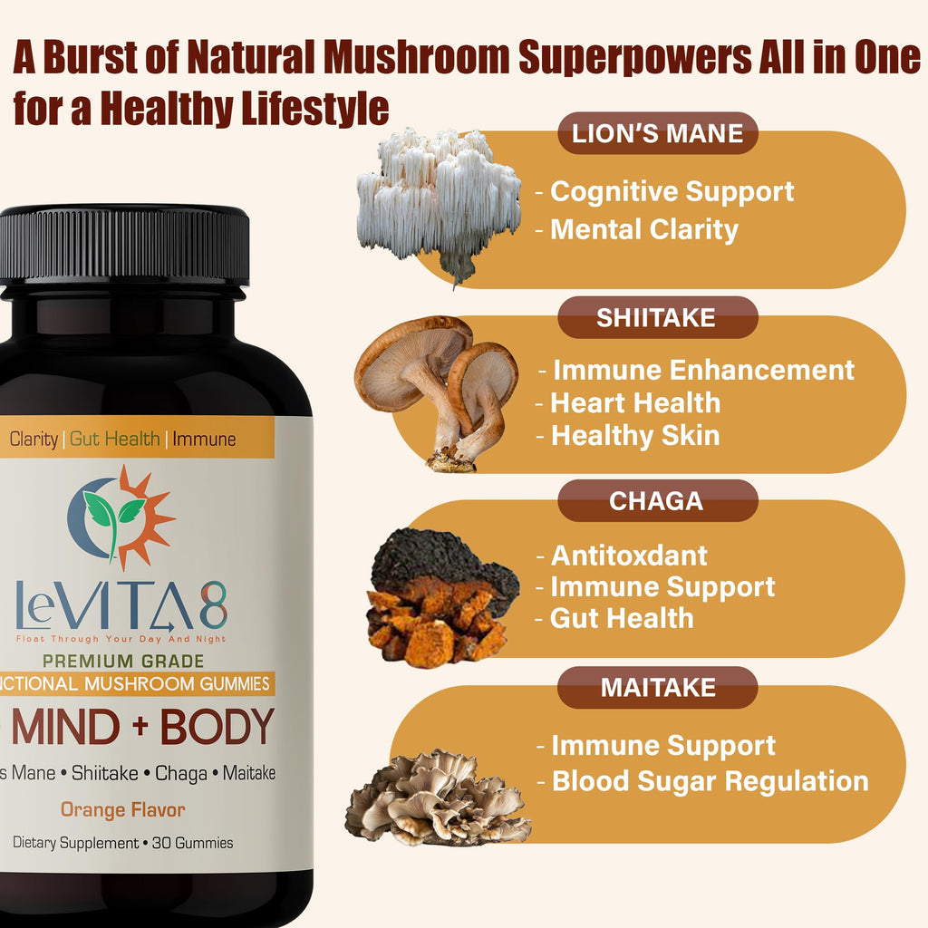mushroom supplement for adult students