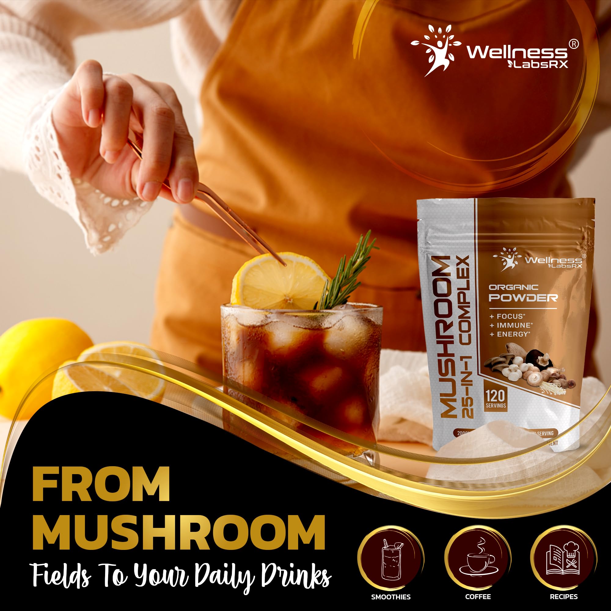 mushroom supplement for athletes