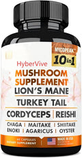 Mushroom supplement for brain support