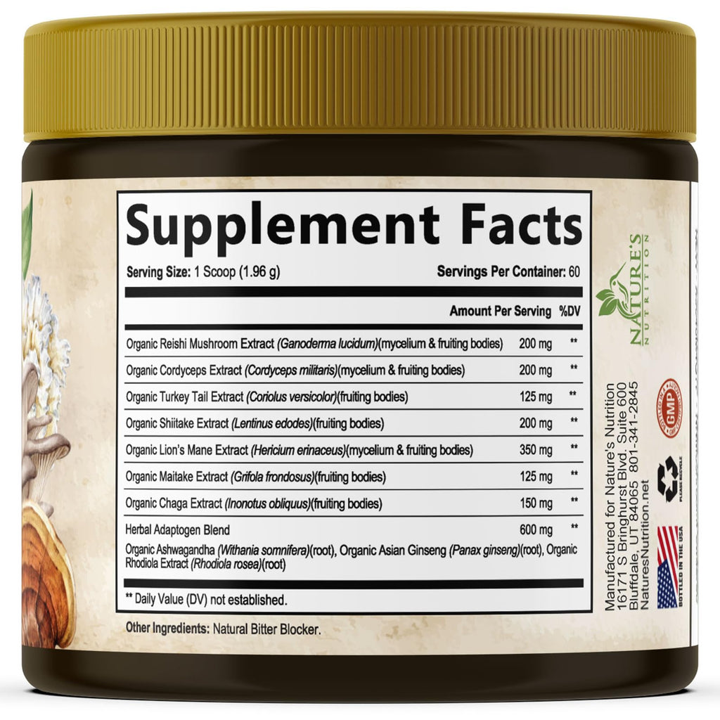 mushroom supplement for cognitive function