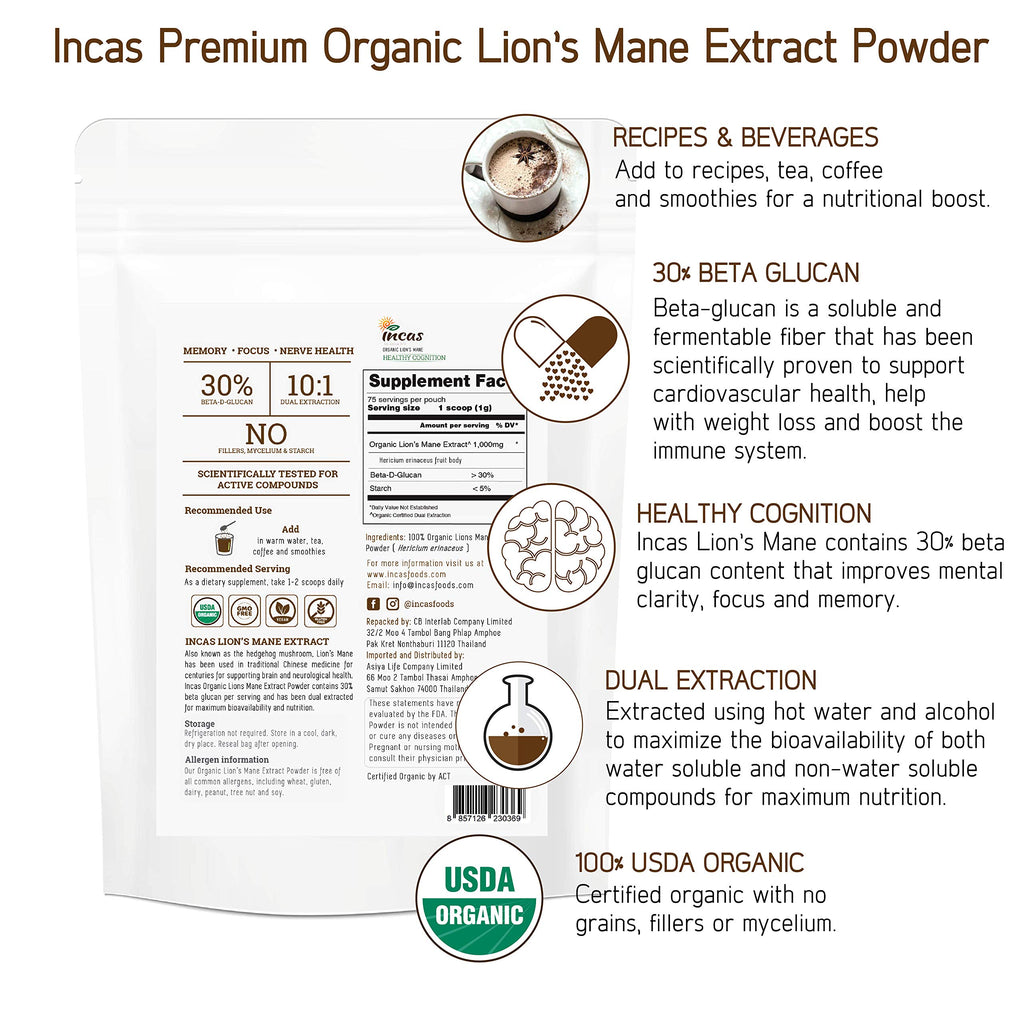 mushroom supplement for cognitive health