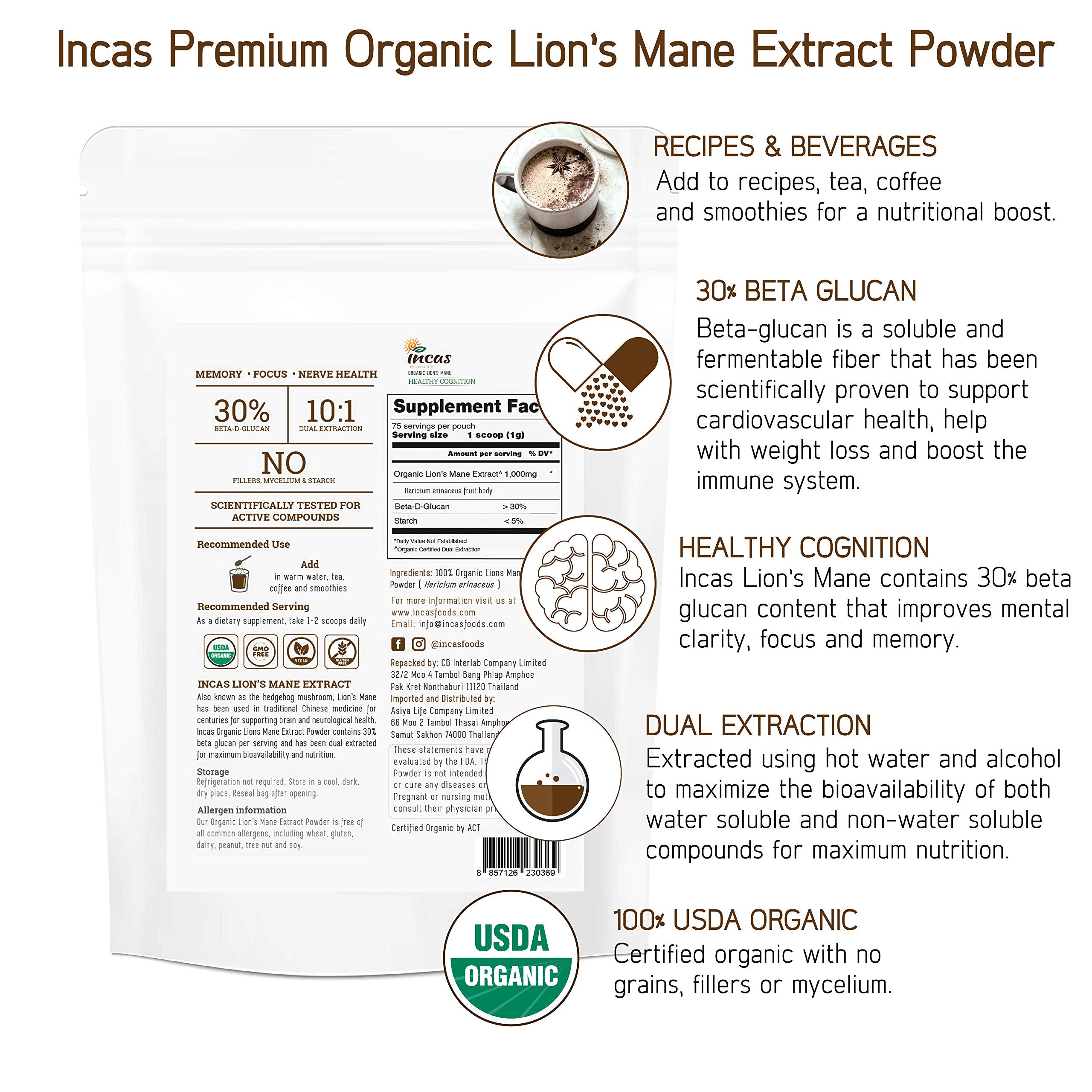 mushroom supplement for cognitive health