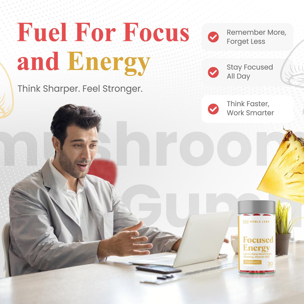 Mushroom supplement for cognitive support